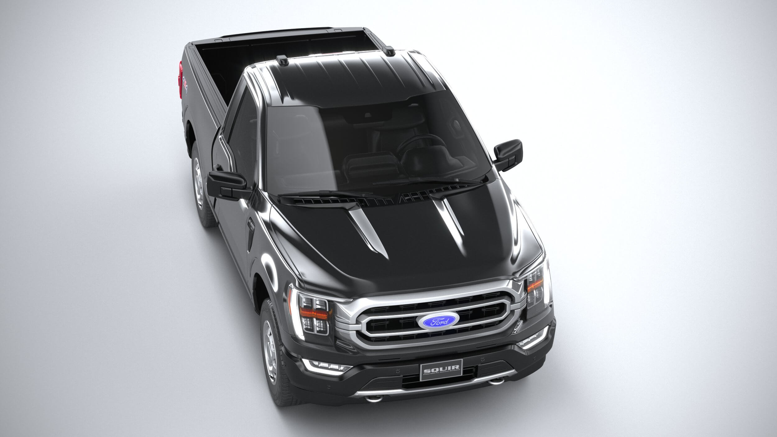 Ford F-150 Base 2022 3D Model by SQUIR