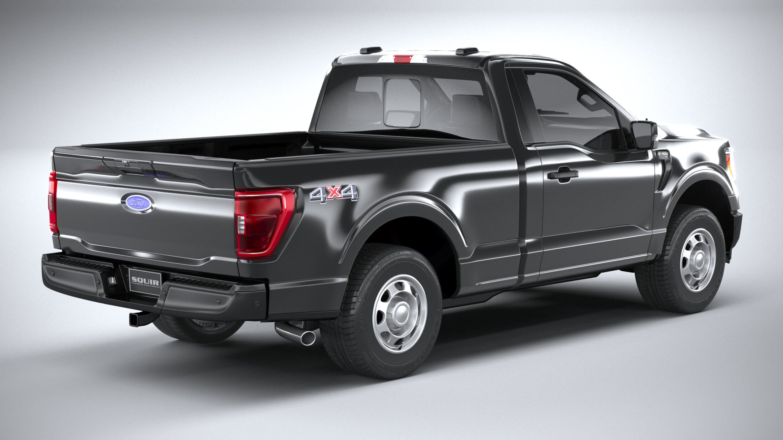 Ford F-150 Base 2022 3D Model by SQUIR