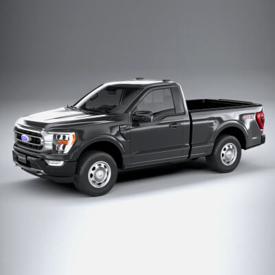 Ford F-150 Base 2022 3D Model by SQUIR