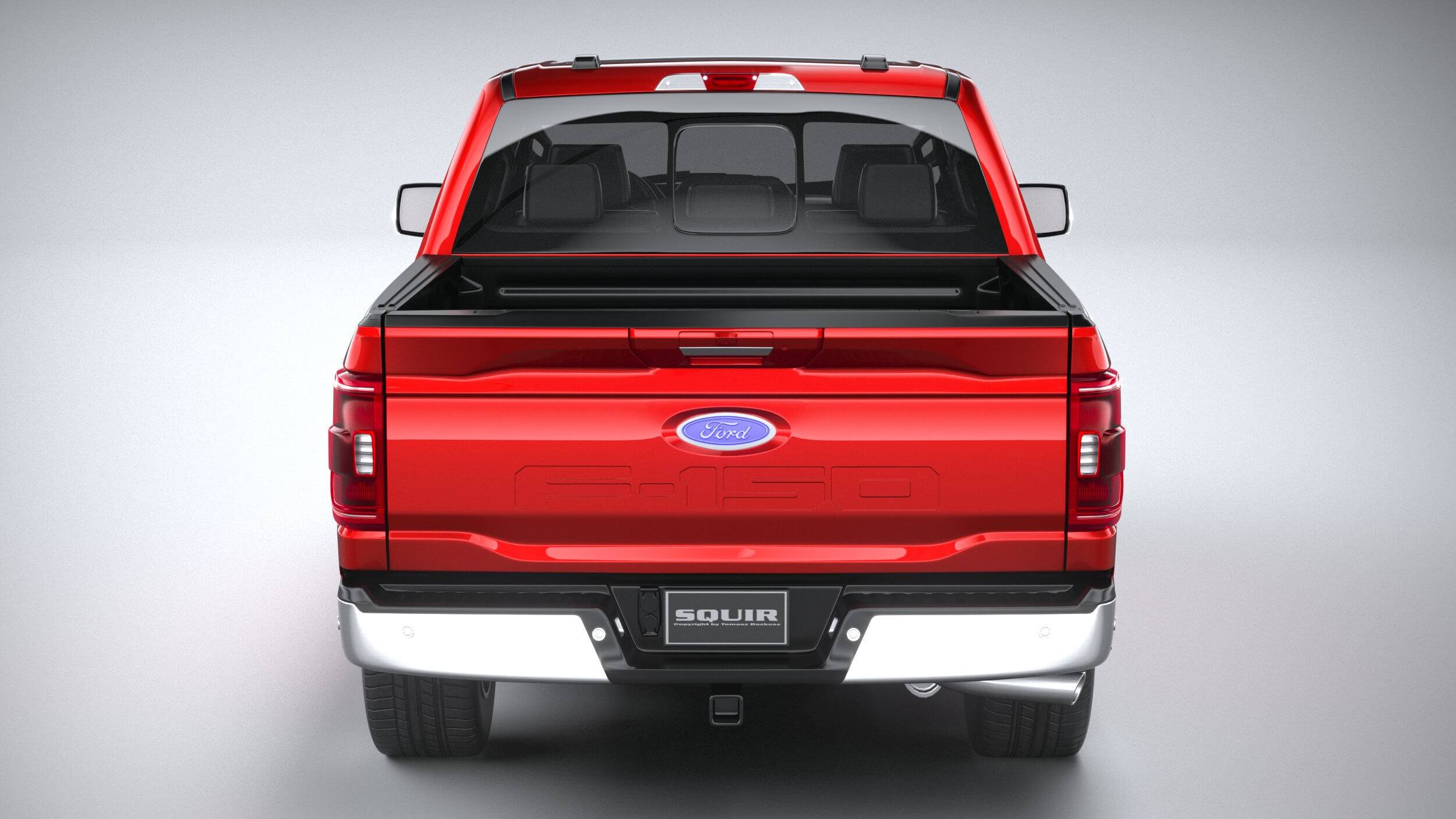 Ford F-150 Lariat 2021 3D Model by SQUIR