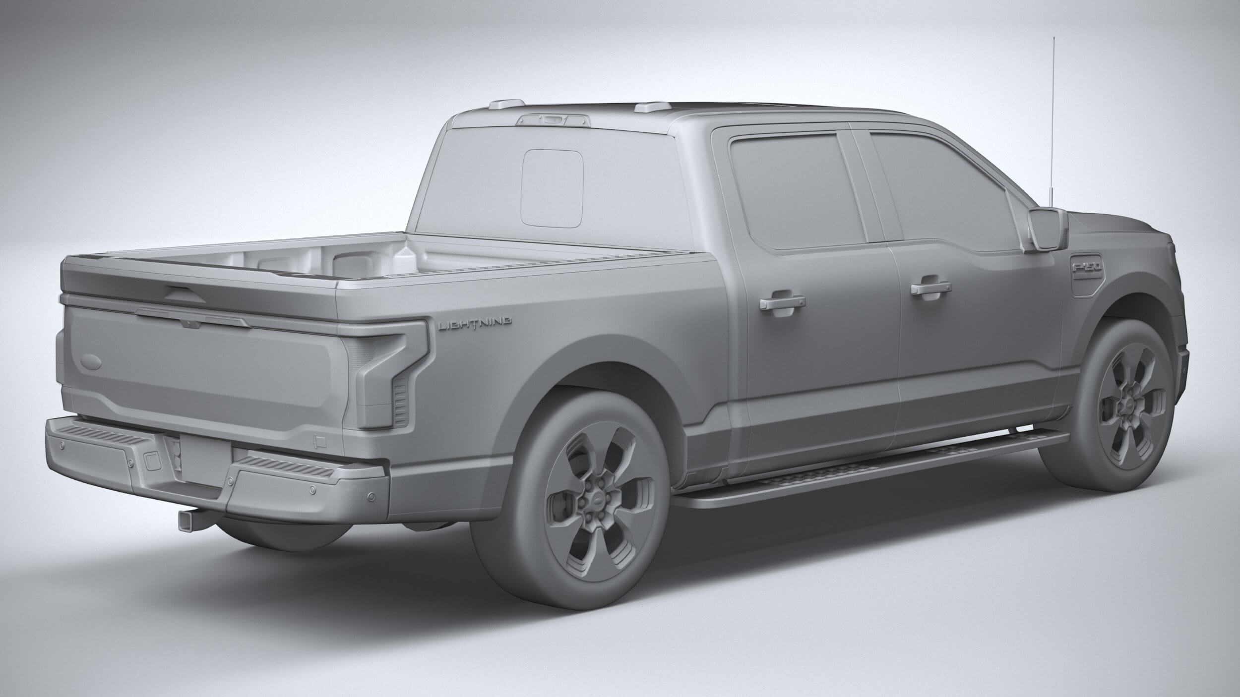 Ford F-150 Lightning 2022 3D Model by SQUIR