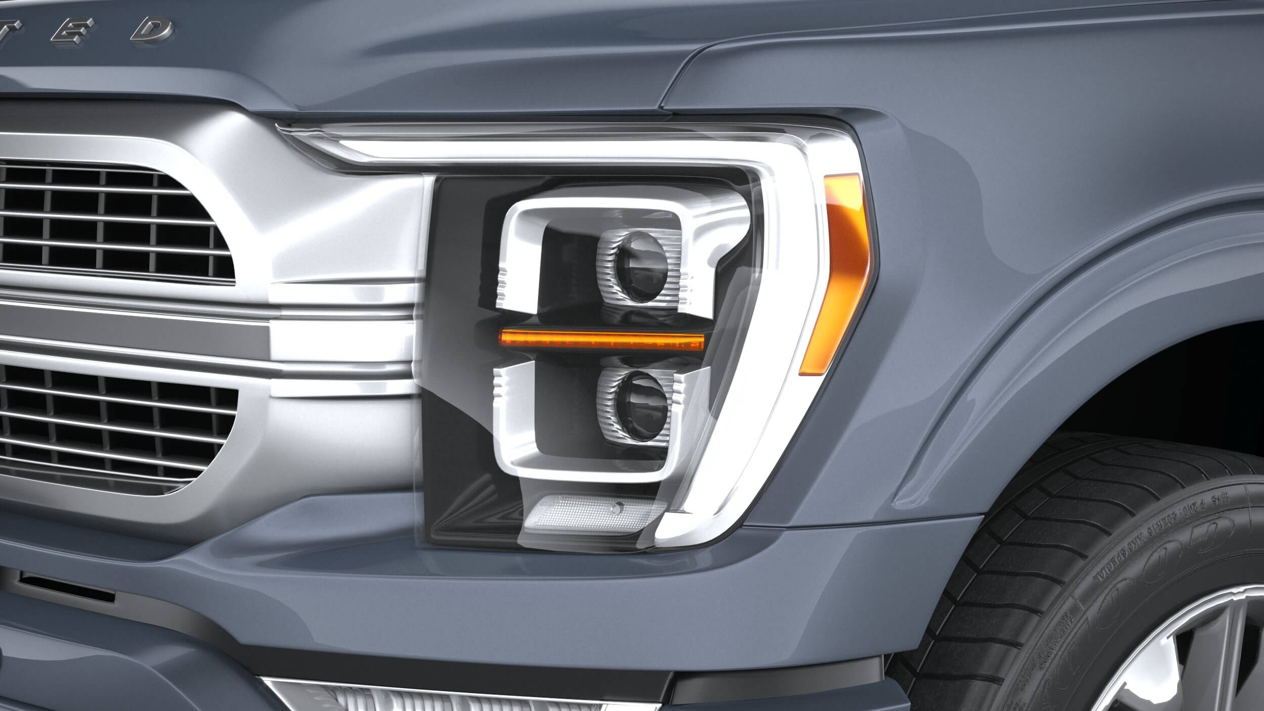 Ford F-150 Limited 2021 3D Model by SQUIR