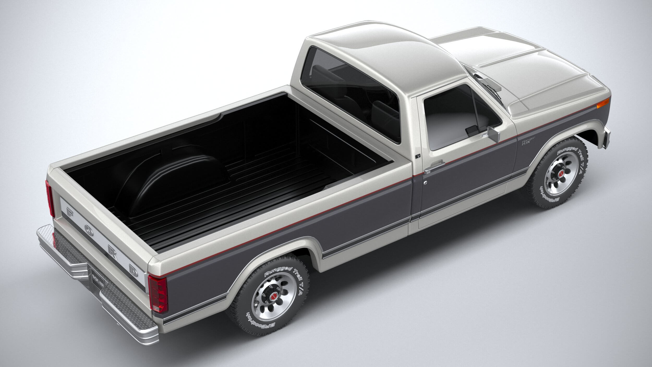 Ford F-150 Ranger 1980 3D Model by SQUIR