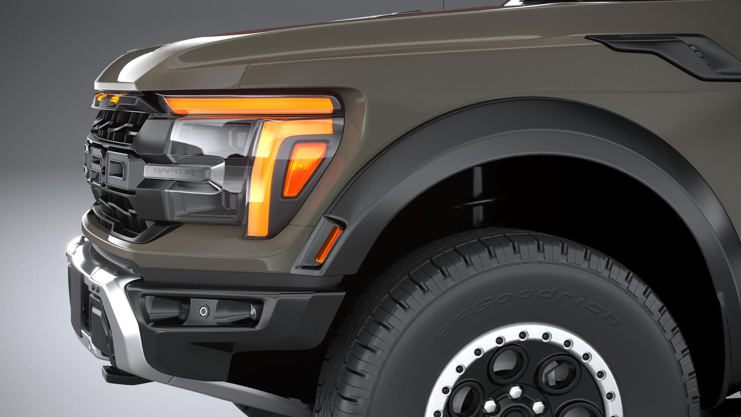 Ford F-150 Raptor 2024 3D Model by SQUIR