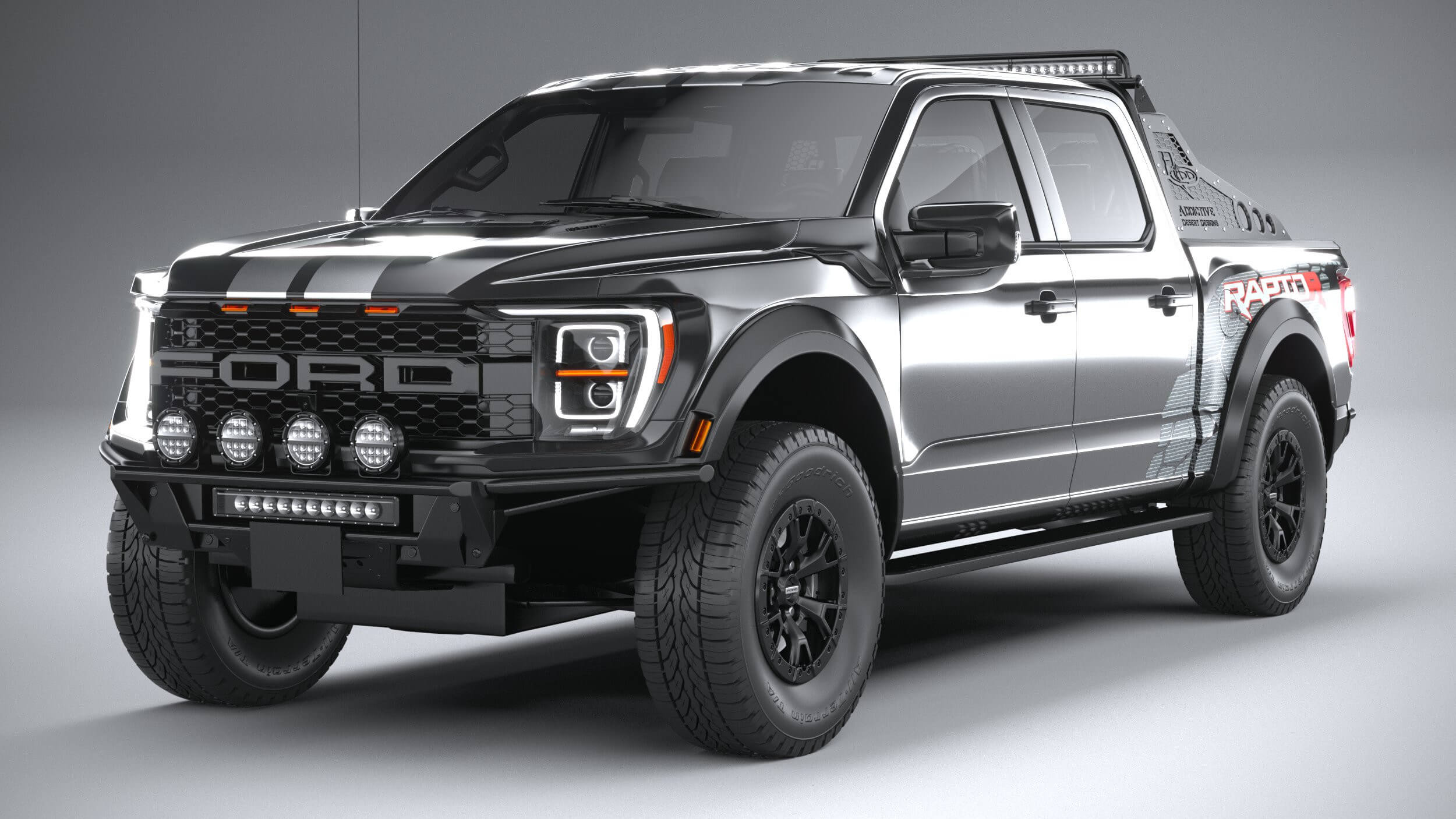 Ford F-150 Raptor R 2023 3D Model by SQUIR