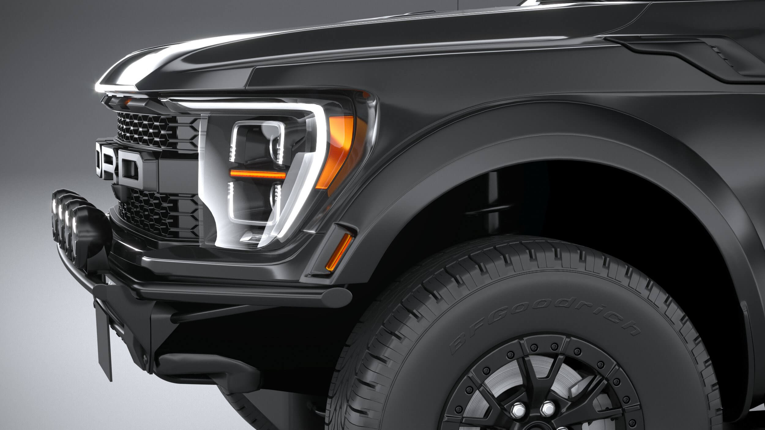 Ford F-150 Raptor R 2023 3D Model by SQUIR