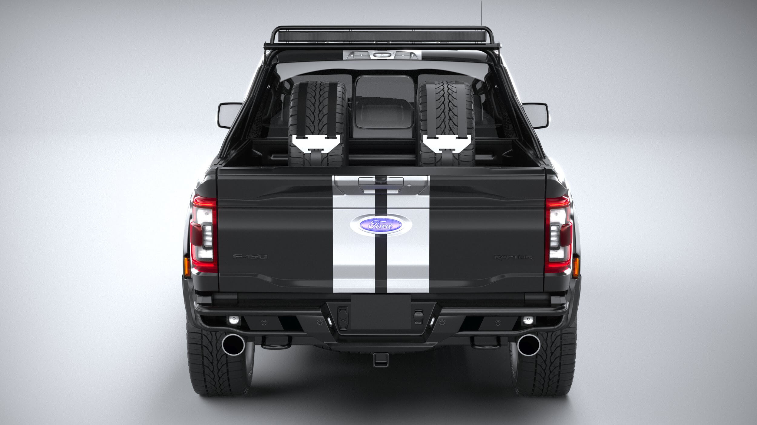 Ford F-150 Raptor R 2023 3D Model by SQUIR