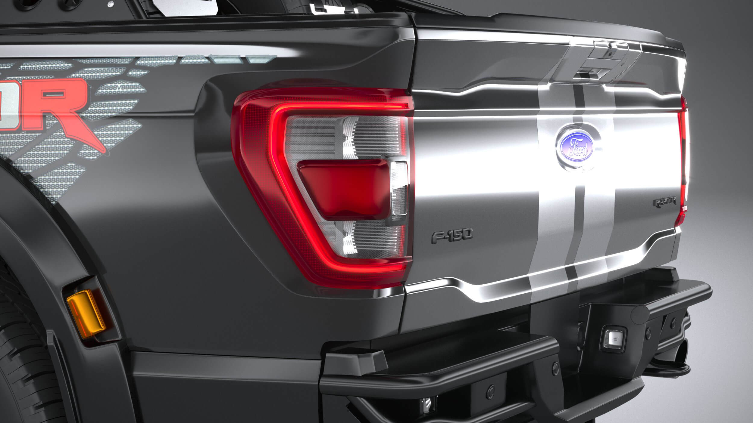 Ford F-150 Raptor R 2023 3D Model by SQUIR