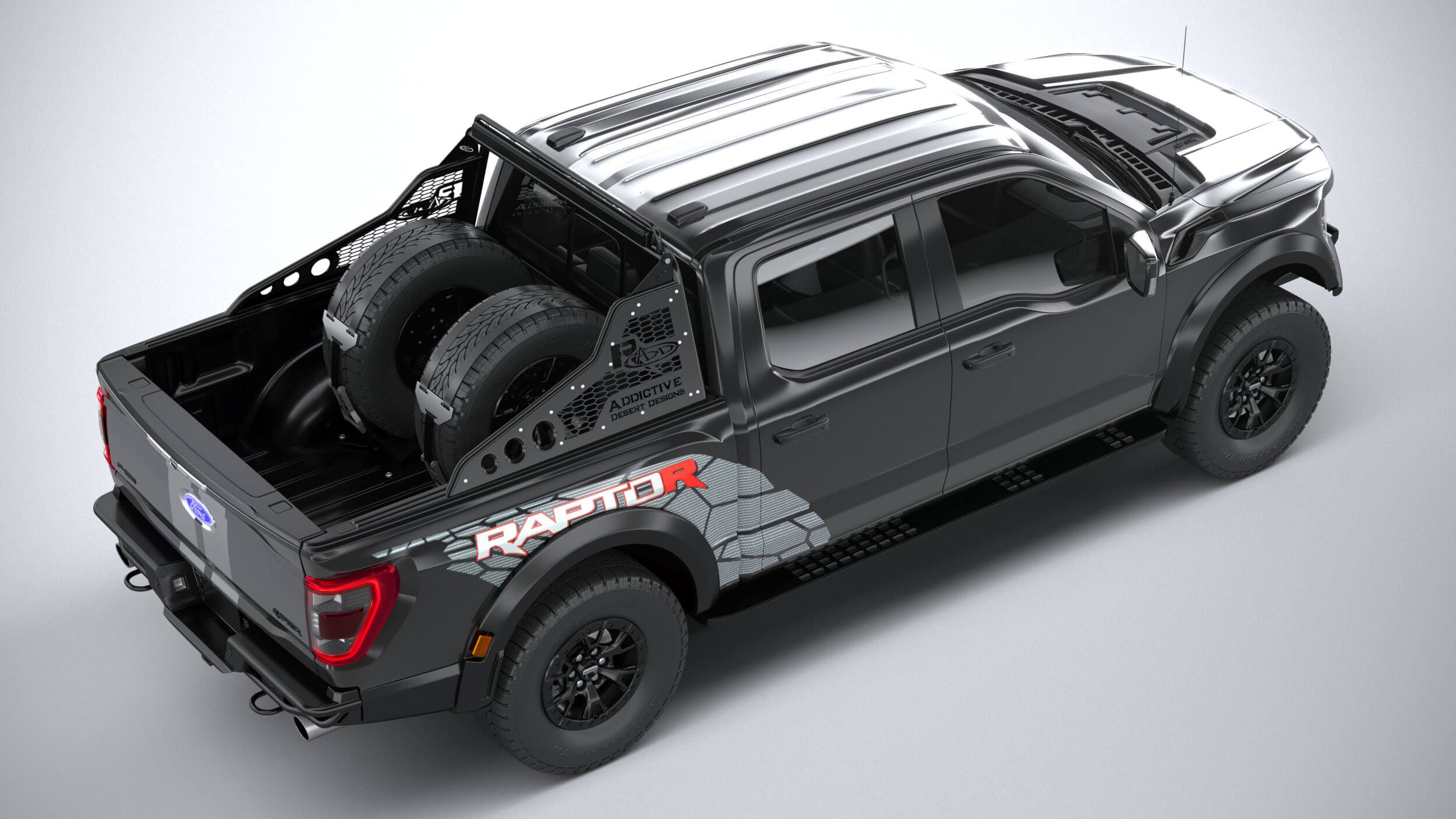 Ford F-150 Raptor R 2023 3D Model by SQUIR