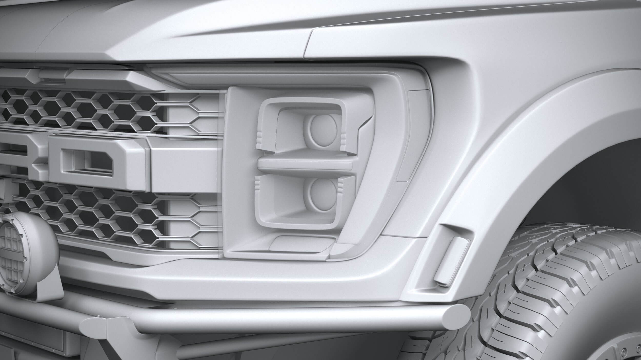 Ford F-150 Raptor R 2023 3D Model by SQUIR