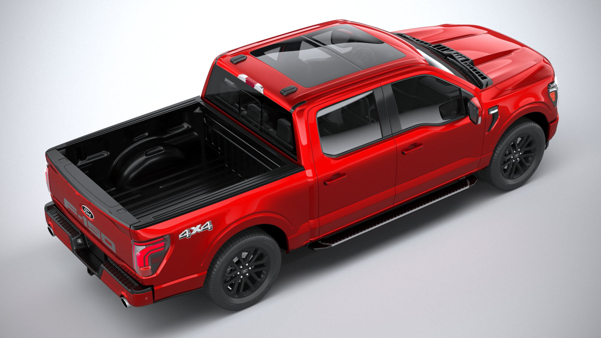 Ford F-150 Regular 2024 3D Model by SQUIR