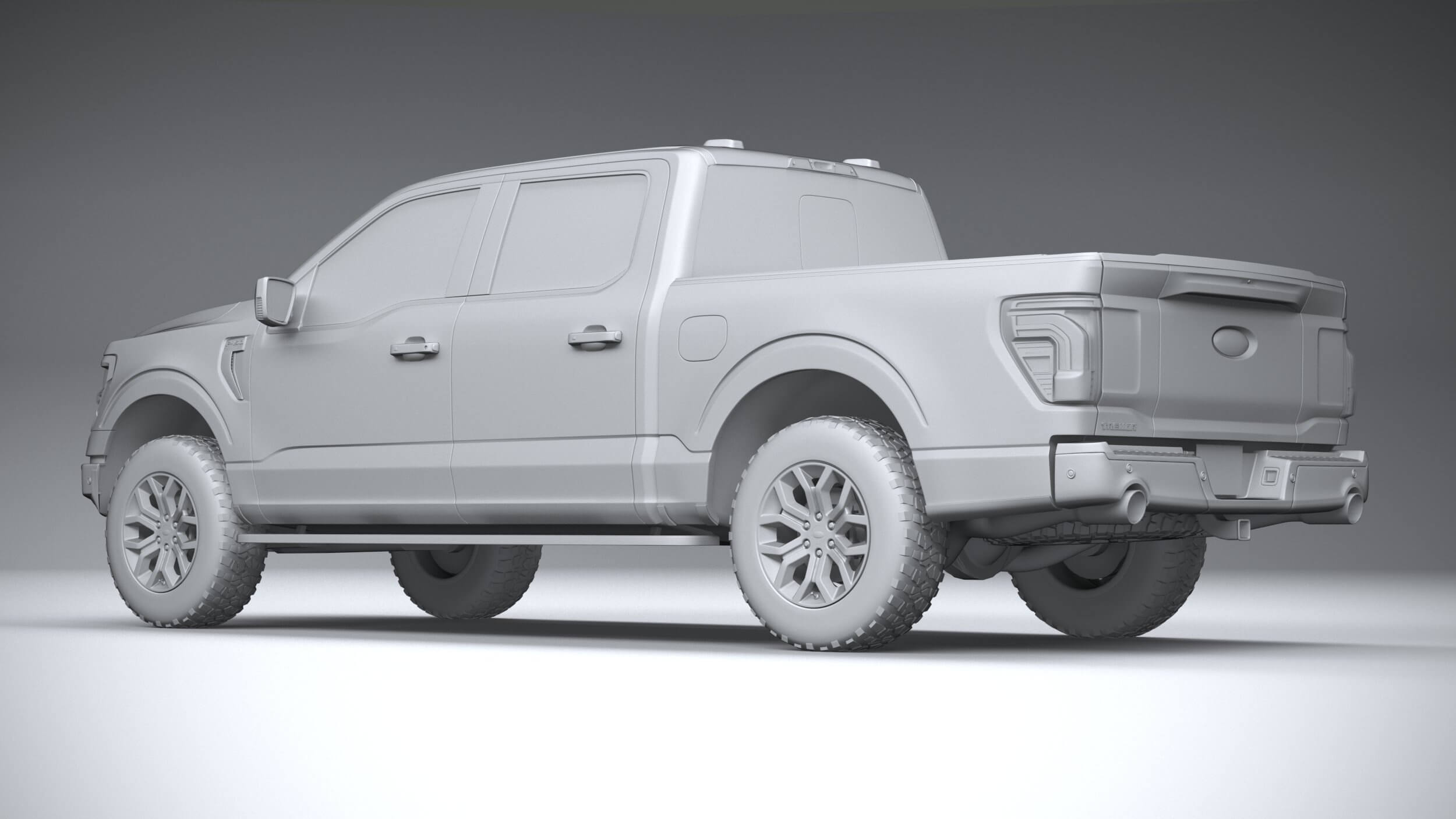 Ford F-150 Tremor 2024 3D Model by SQUIR