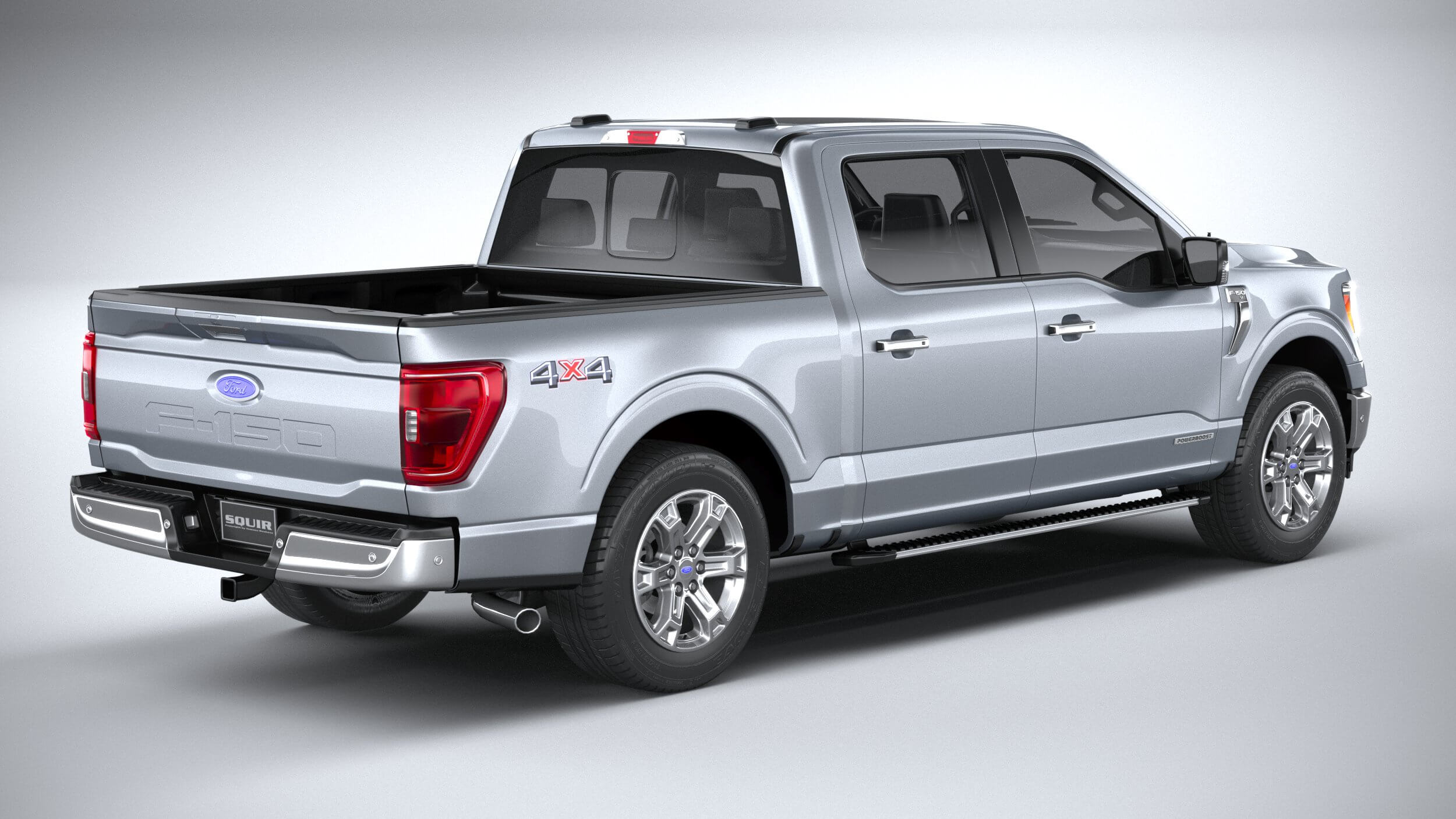 Ford F-150 XLT 2021 3D Model by SQUIR