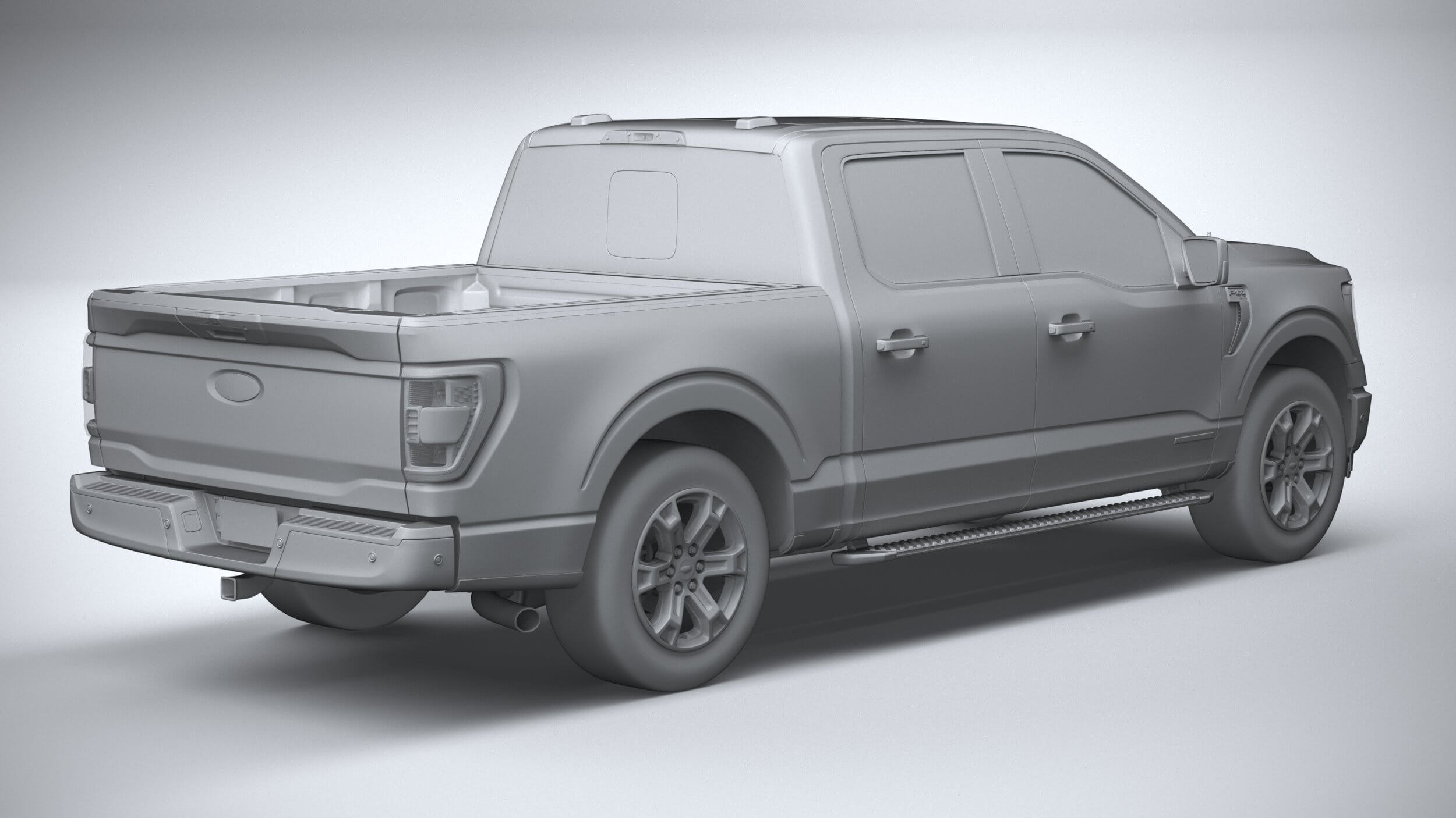 Ford F-150 XLT 2021 3D Model by SQUIR