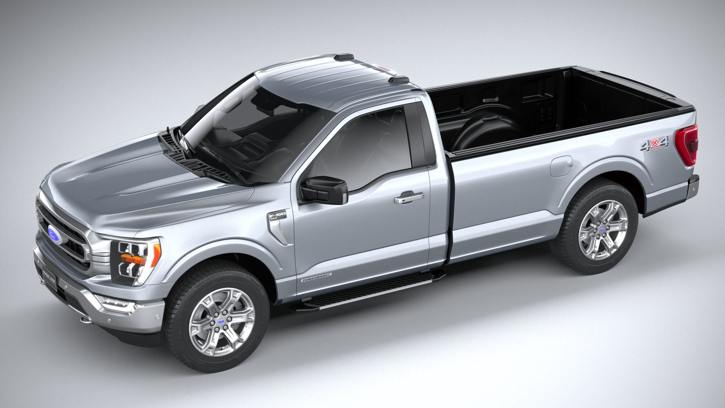 Ford F-150 XLT Regular Cab 2022 3D Model by SQUIR