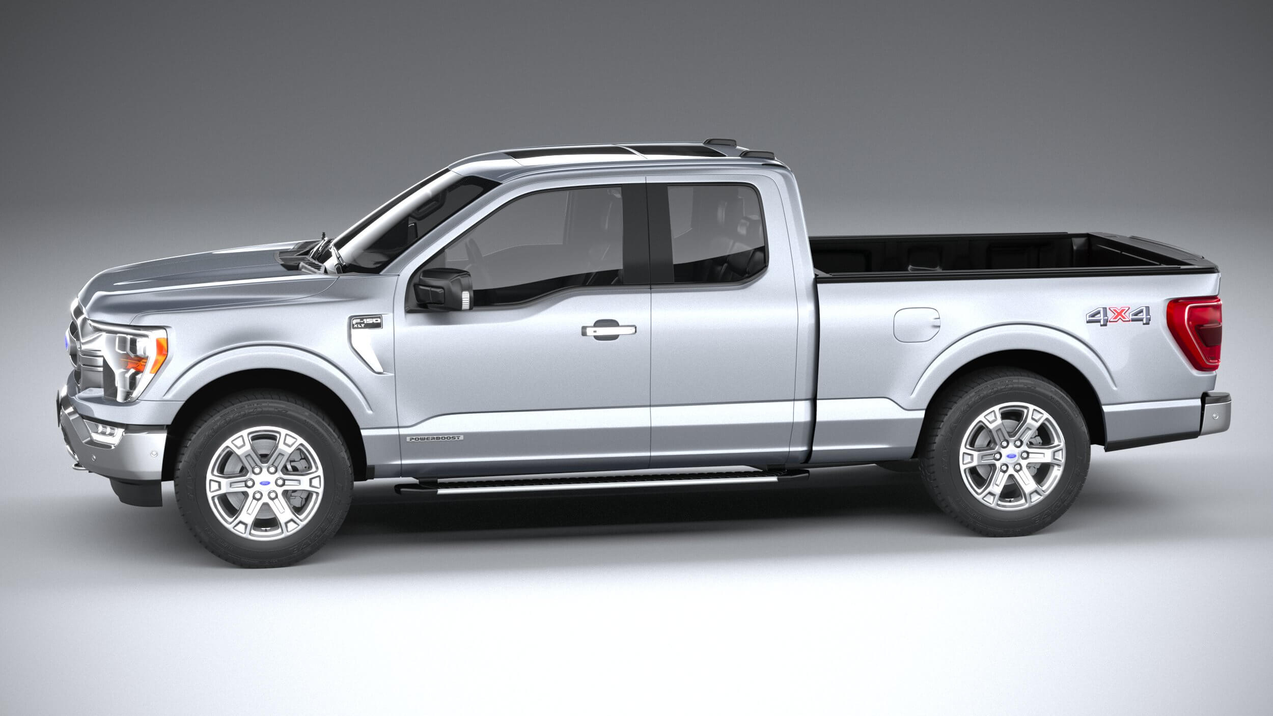 Ford F-150 XLT Super Cab 2022 3D Model by SQUIR