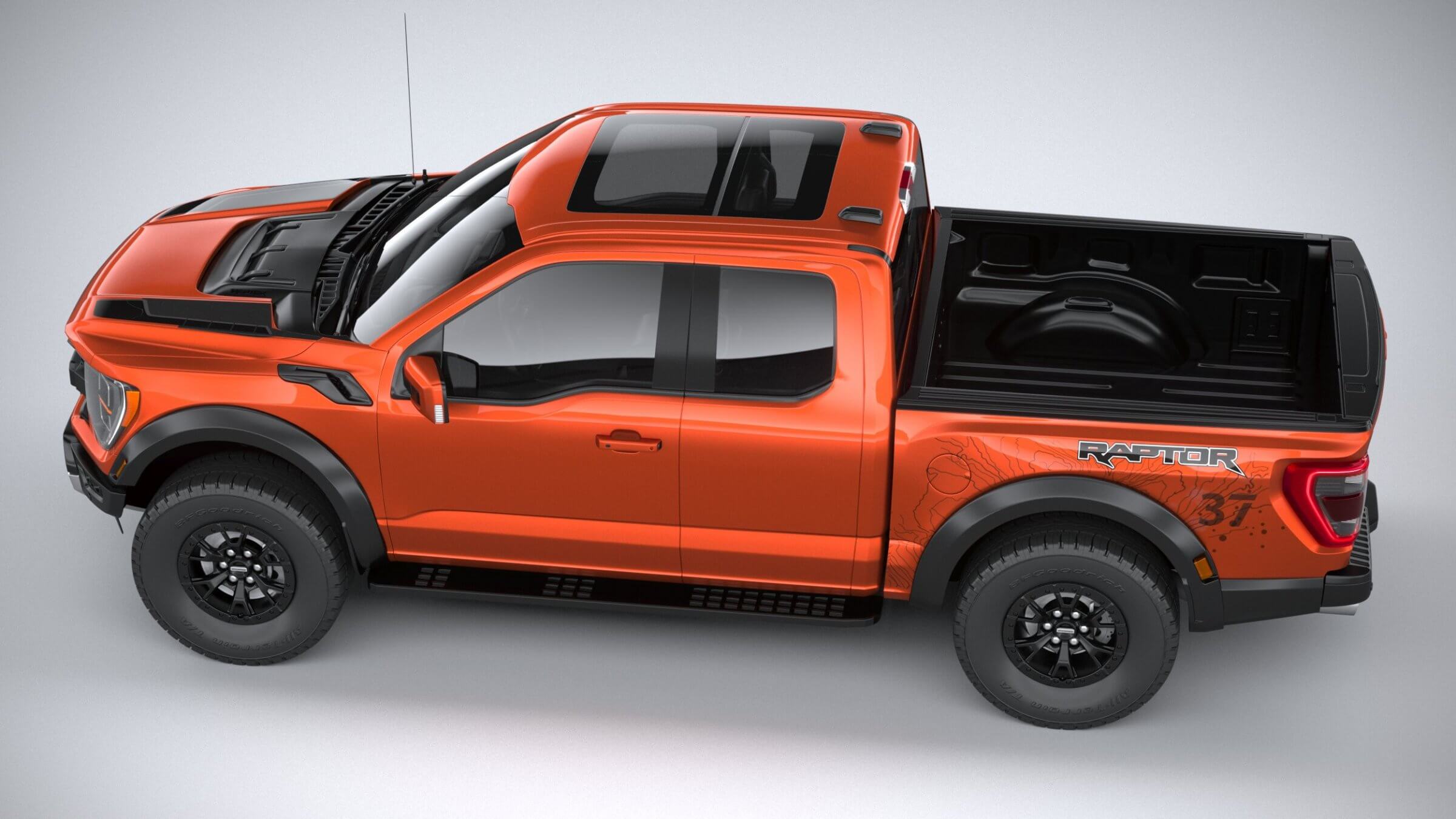 Ford F150 Raptor Super Cab 2022 - 3D Model by SQUIR