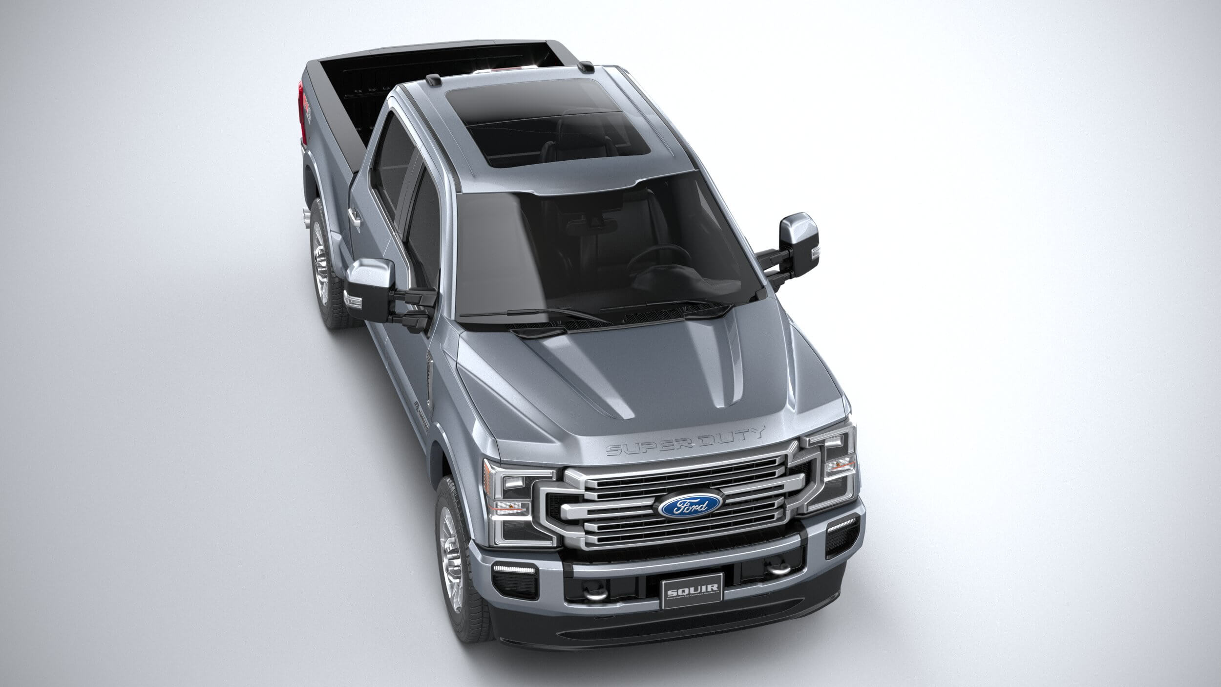 Ford F350 Superduty Limited Edition 2022 - 3D Model by SQUIR
