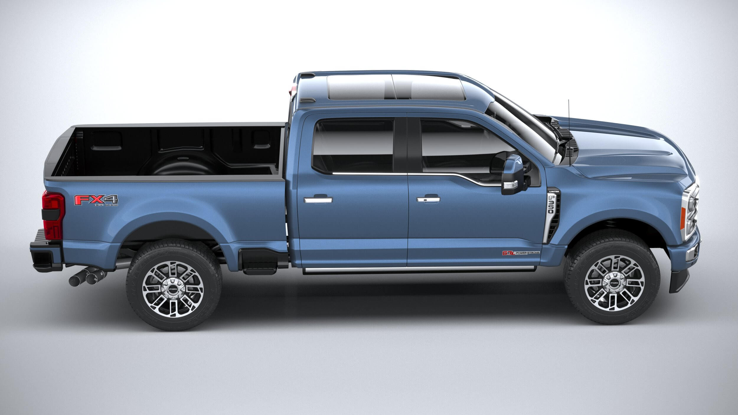 Ford F350 Superduty Limited Edition 2023 - 3D Model by SQUIR