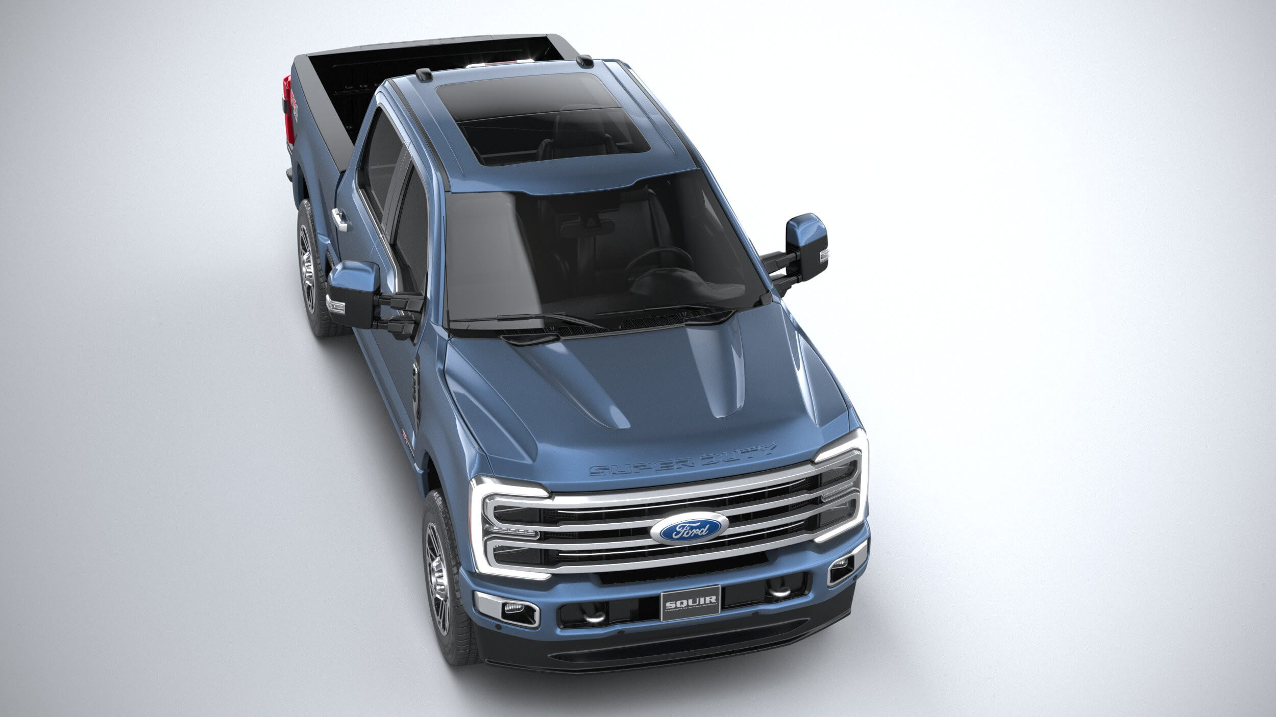 Ford F350 Superduty Limited Edition 2023 - 3D Model by SQUIR