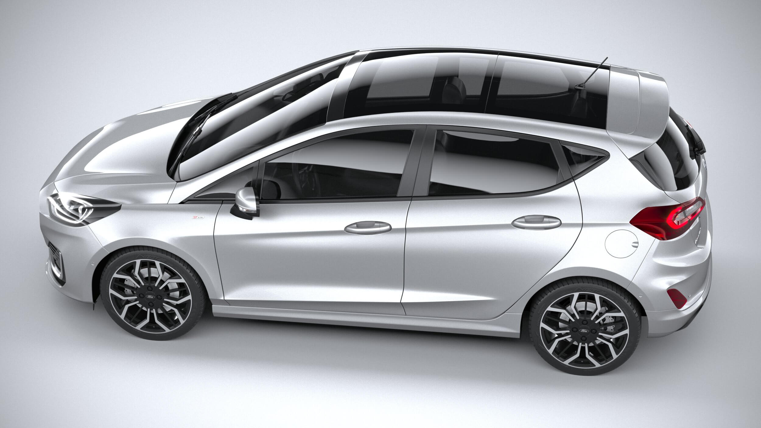 Ford Fiesta St-Line 5-Door 2022 3D Model by SQUIR