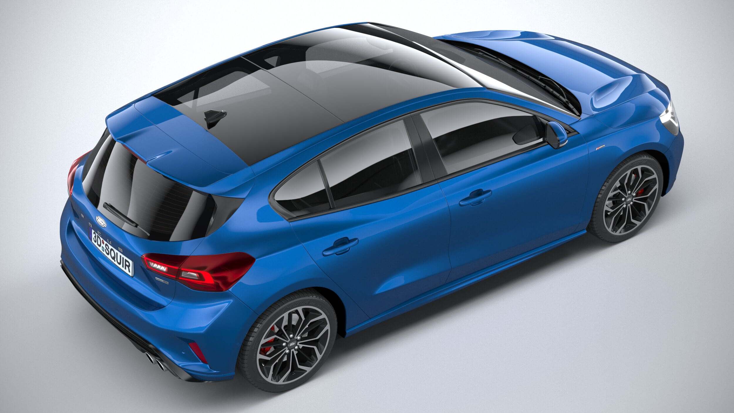 Ford Focus 2022 - 3D Model by SQUIR