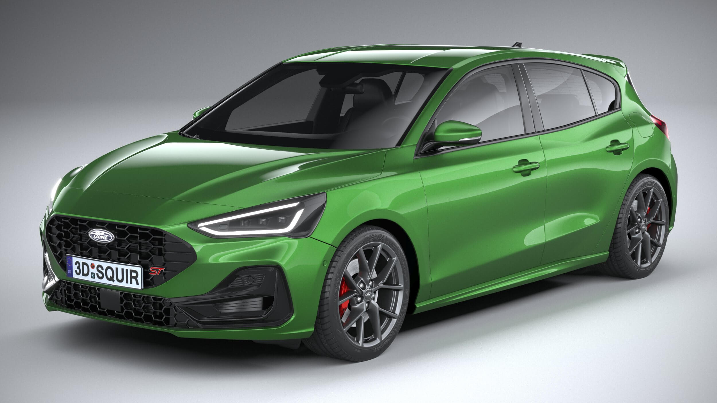 Ford Focus St 2022 - 3D Model by SQUIR