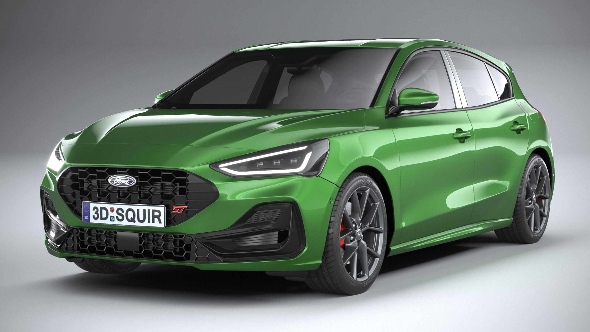 Ford Focus St 2022 - 3D Model by SQUIR