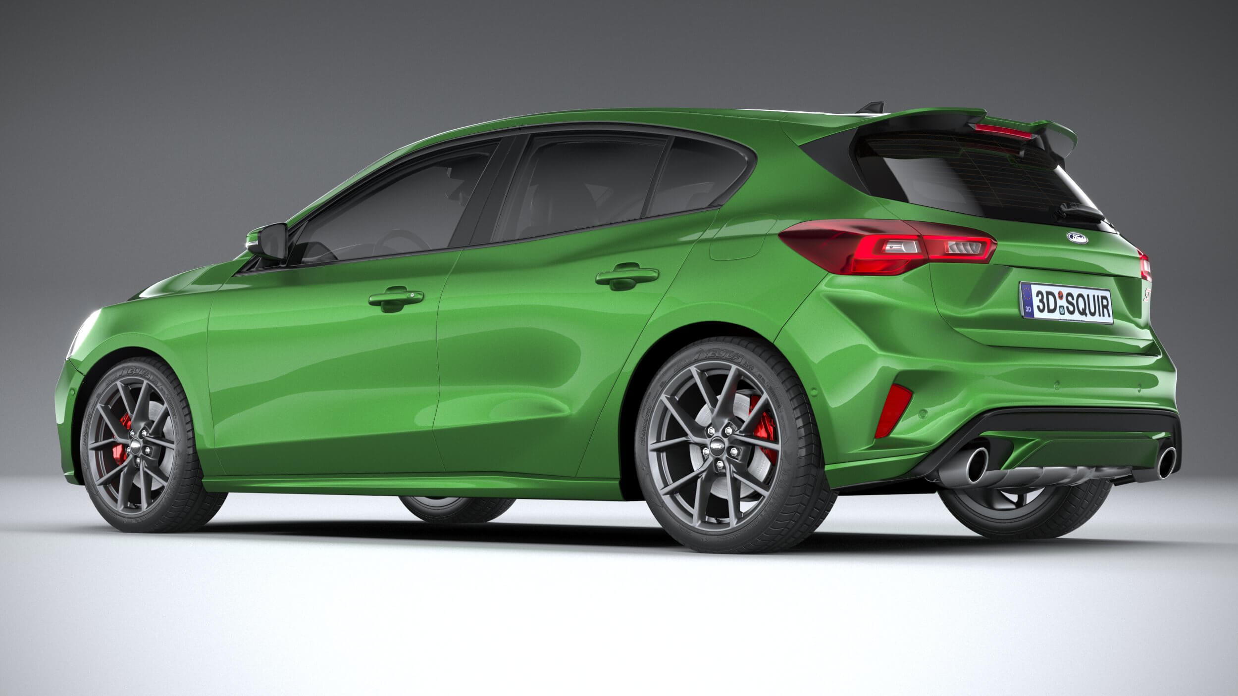 Ford Focus St 2022 - 3D Model by SQUIR