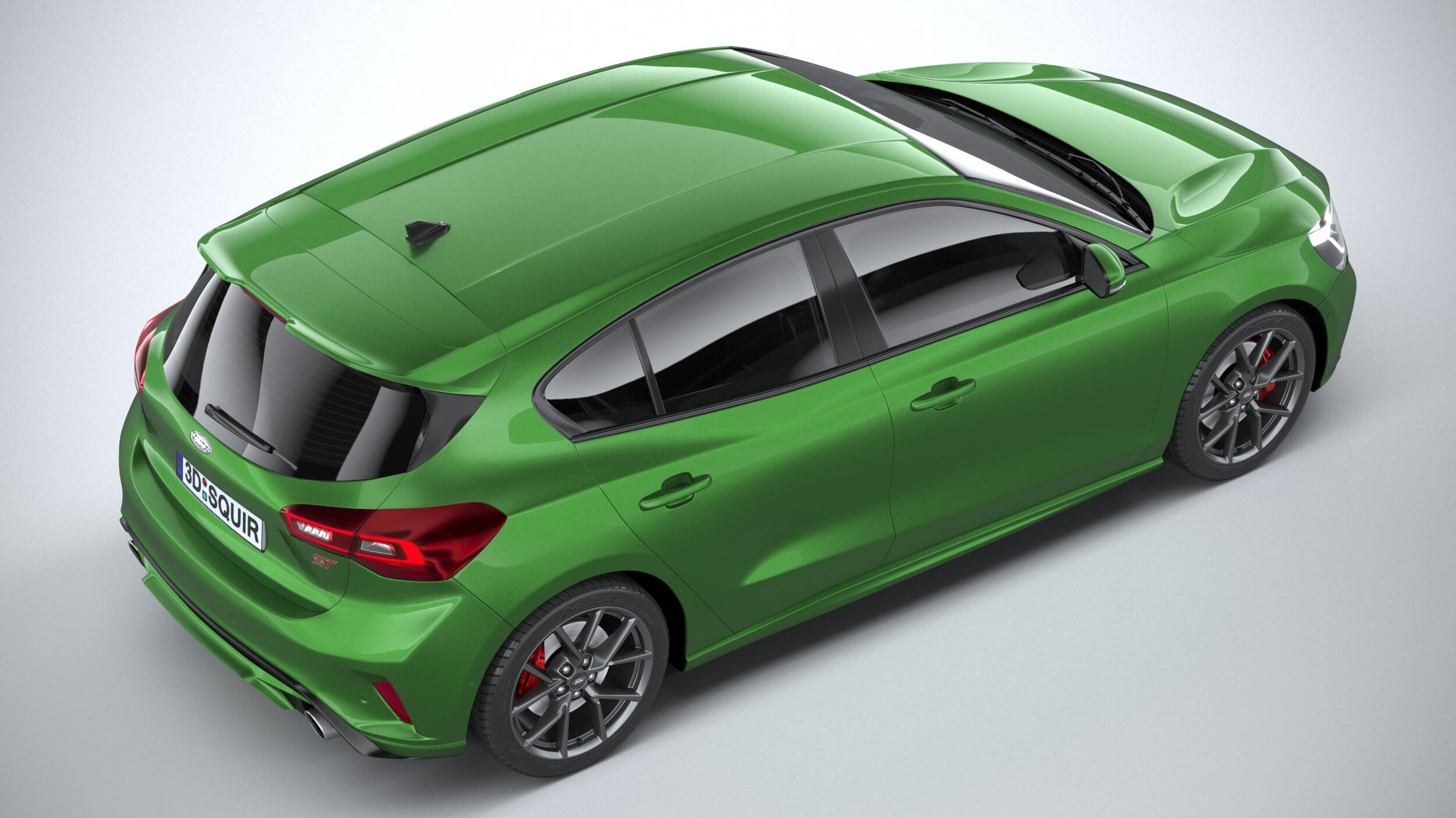Ford Focus St 2022 - 3D Model by SQUIR