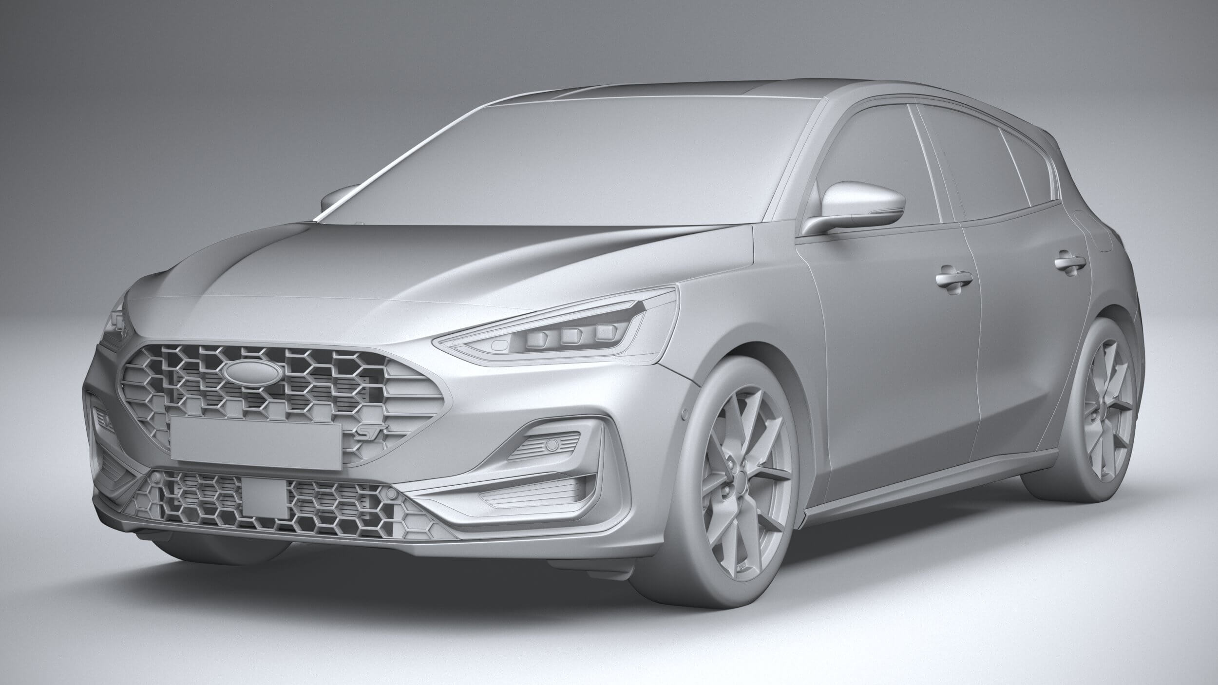 Ford Focus St 2022 - 3D Model by SQUIR