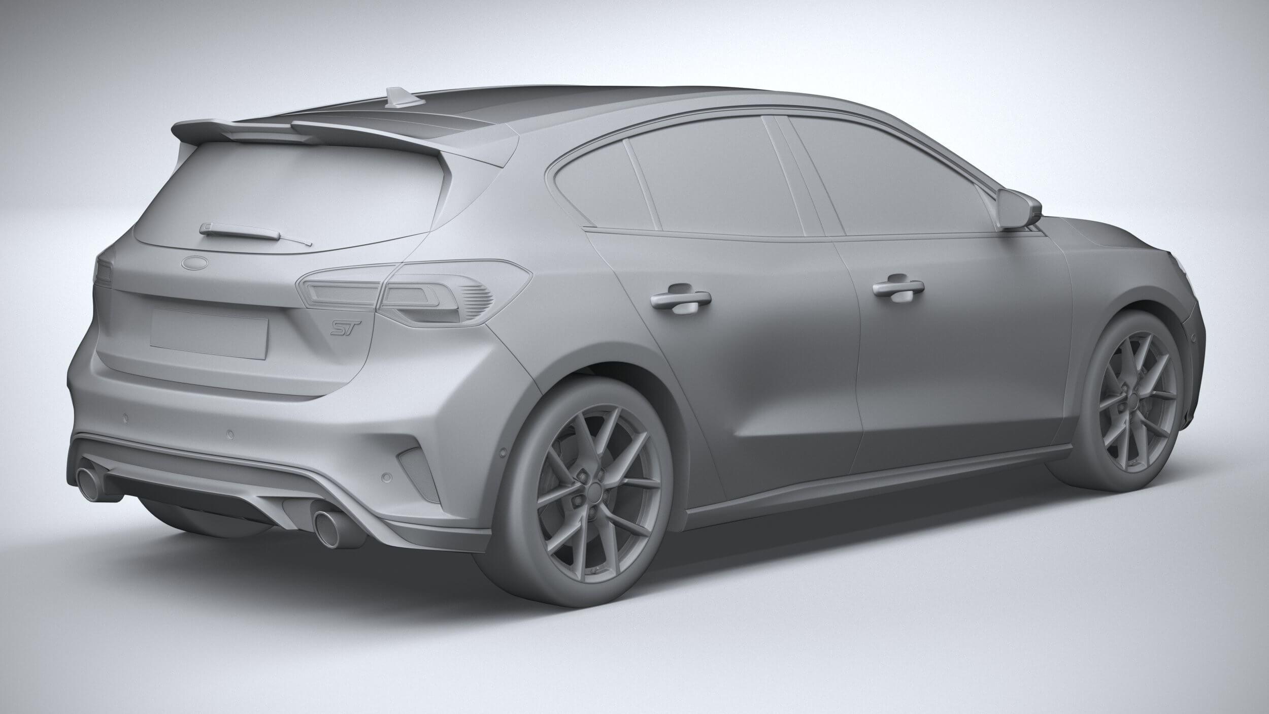 Ford Focus St 2022 - 3D Model by SQUIR