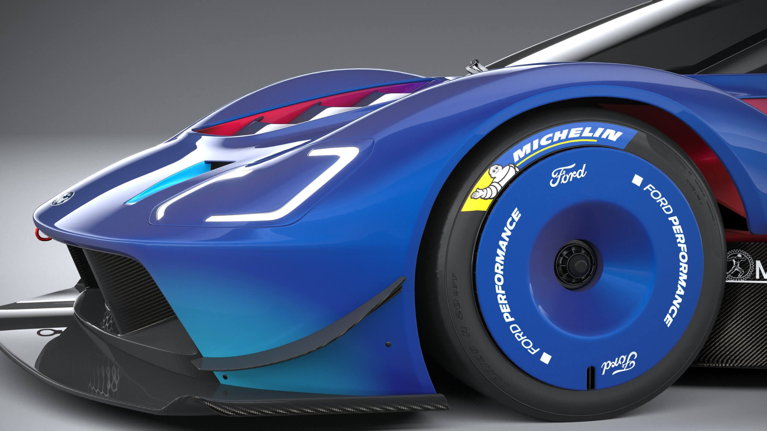 Ford GT Mk IV 2023 - 3D Model by SQUIR