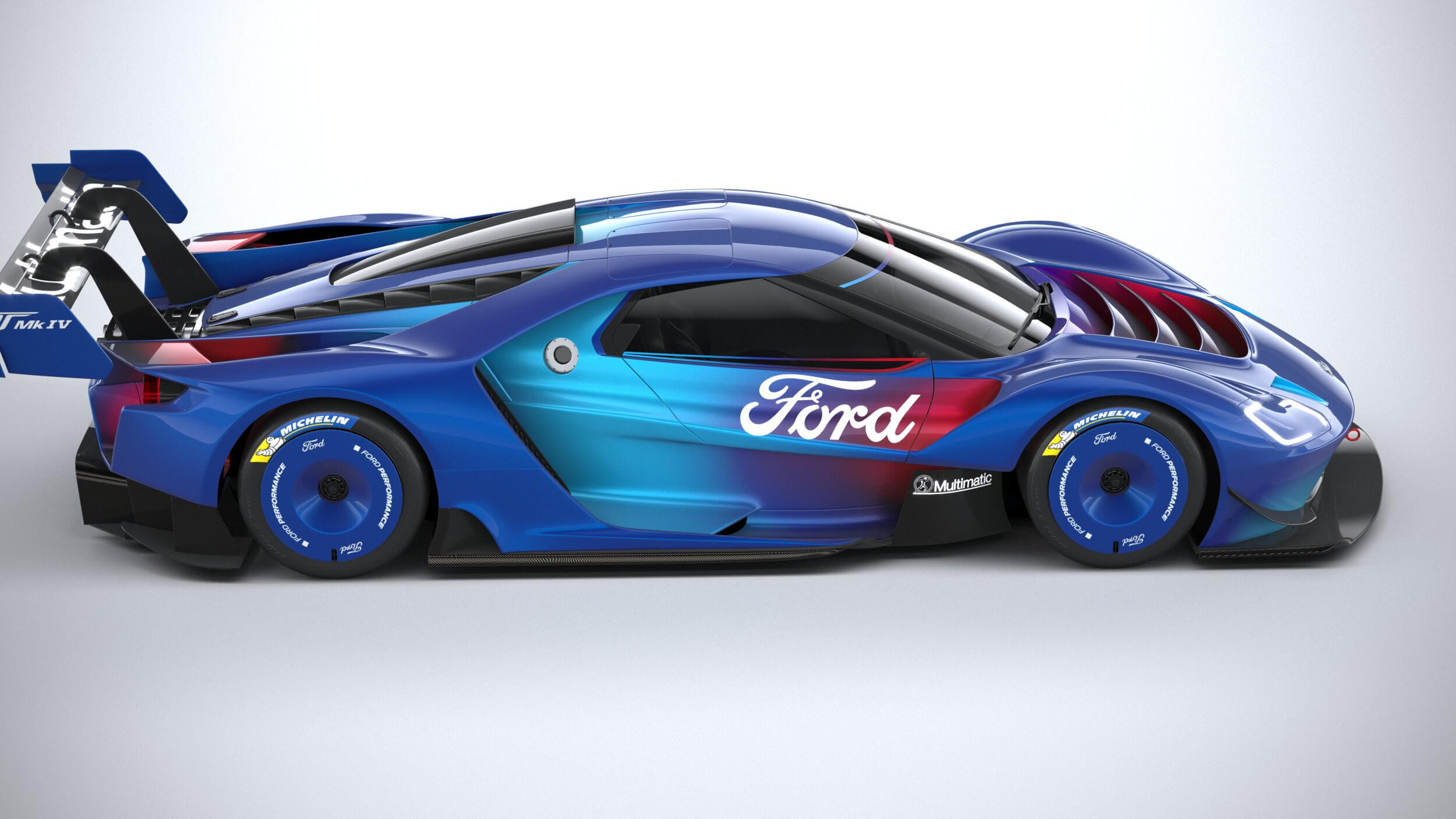 Ford GT Mk IV 2023 - 3D Model by SQUIR