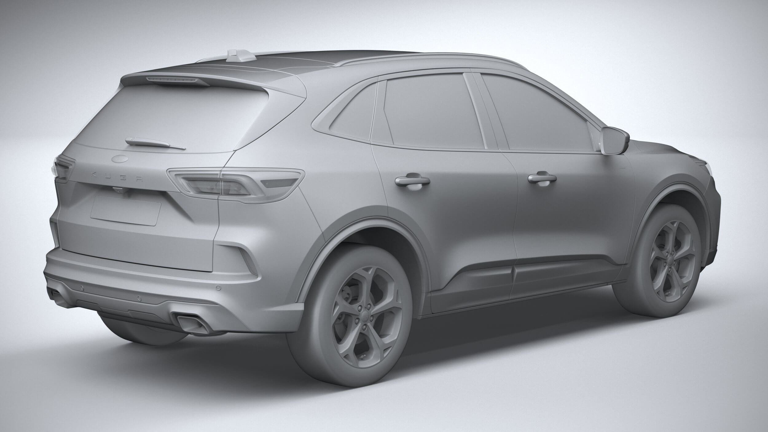 Ford Kuga St-Line 2024 3D Model by SQUIR