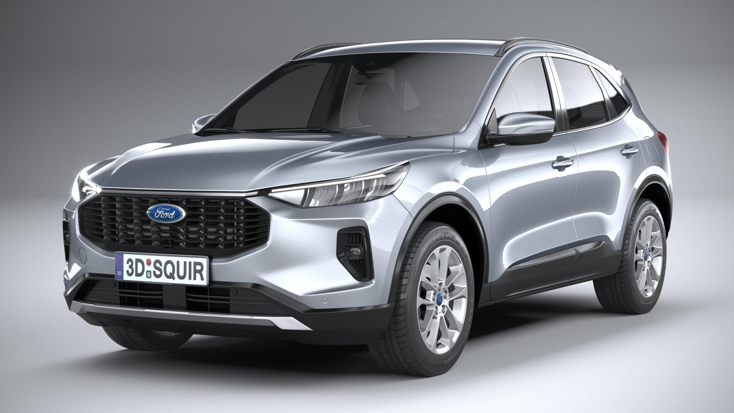 Ford Kuga Basic 2025 - 3D Model by SQUIR