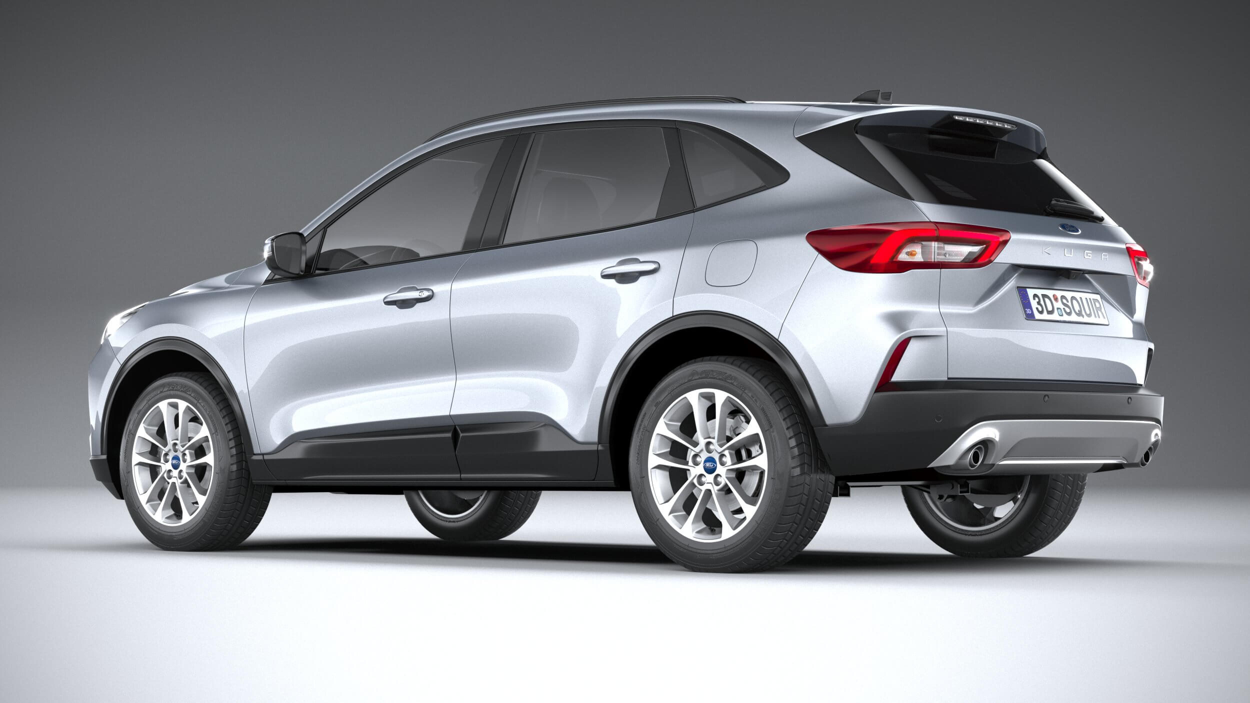 Ford Kuga Basic 2025 - 3D Model by SQUIR