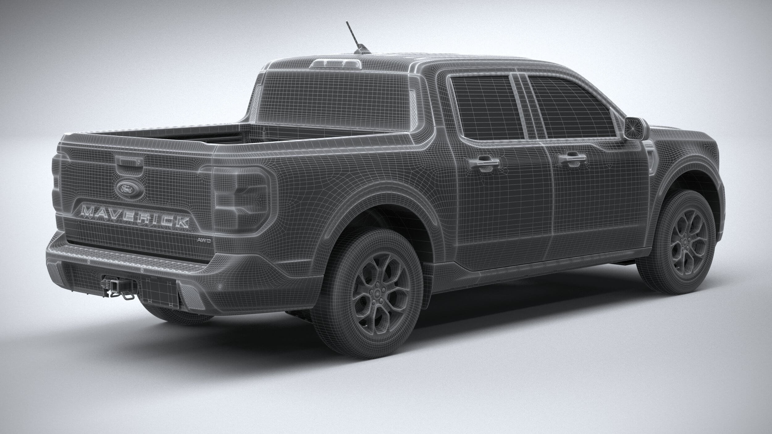 Ford Maverick 2025 - 3D Model by SQUIR