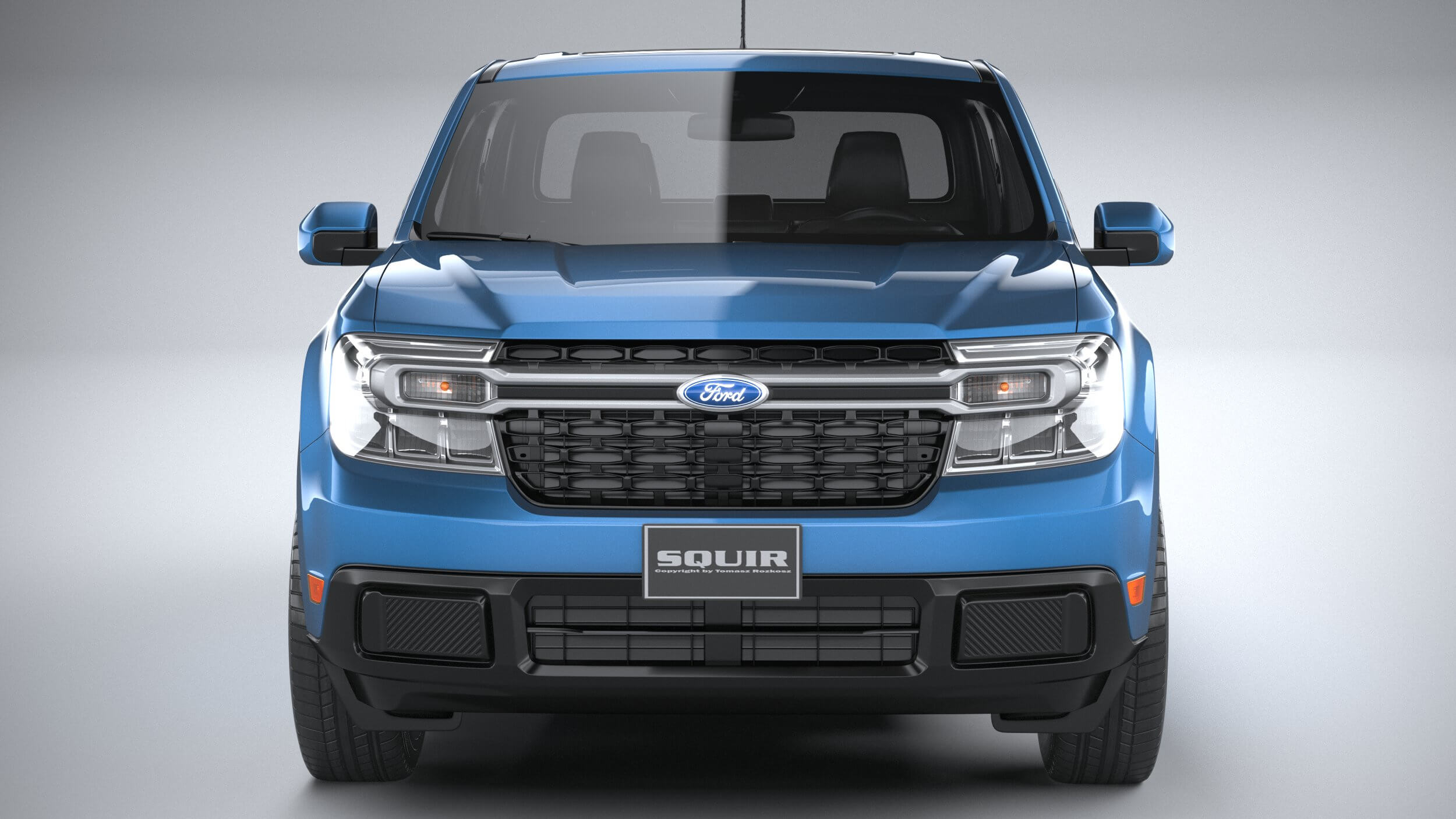 Ford Maverick Lariat FX4 2022 - 3D Model by SQUIR