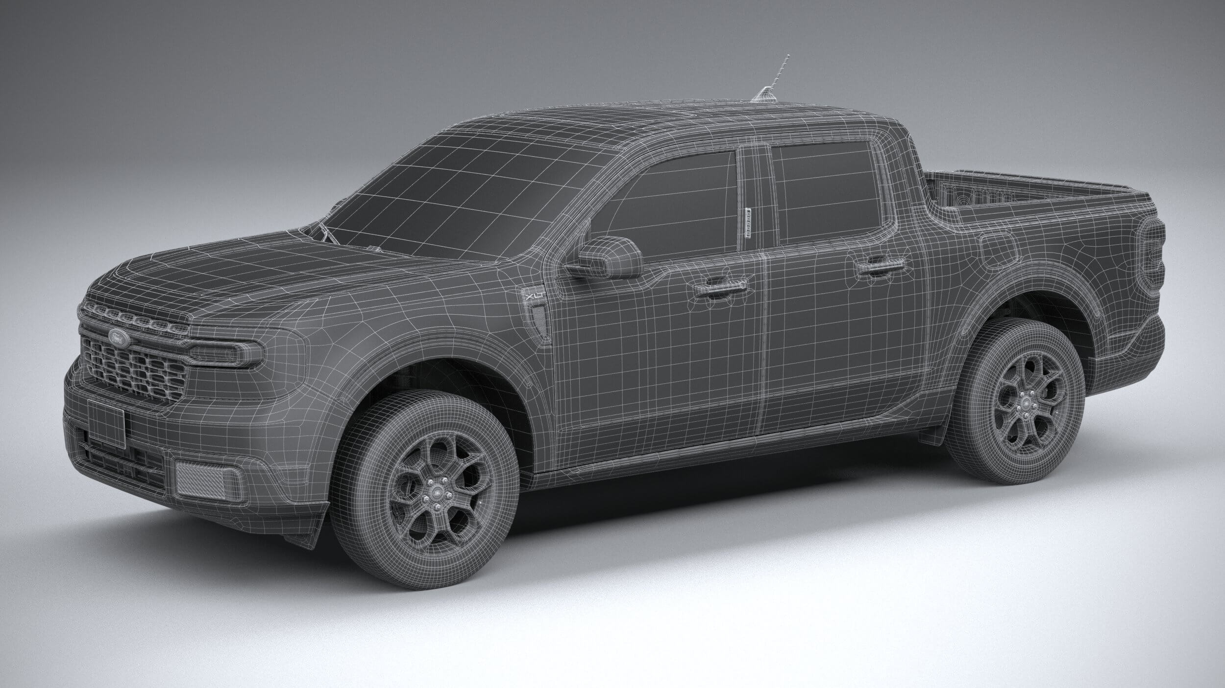 Ford Maverick Lariat FX4 2022 - 3D Model by SQUIR