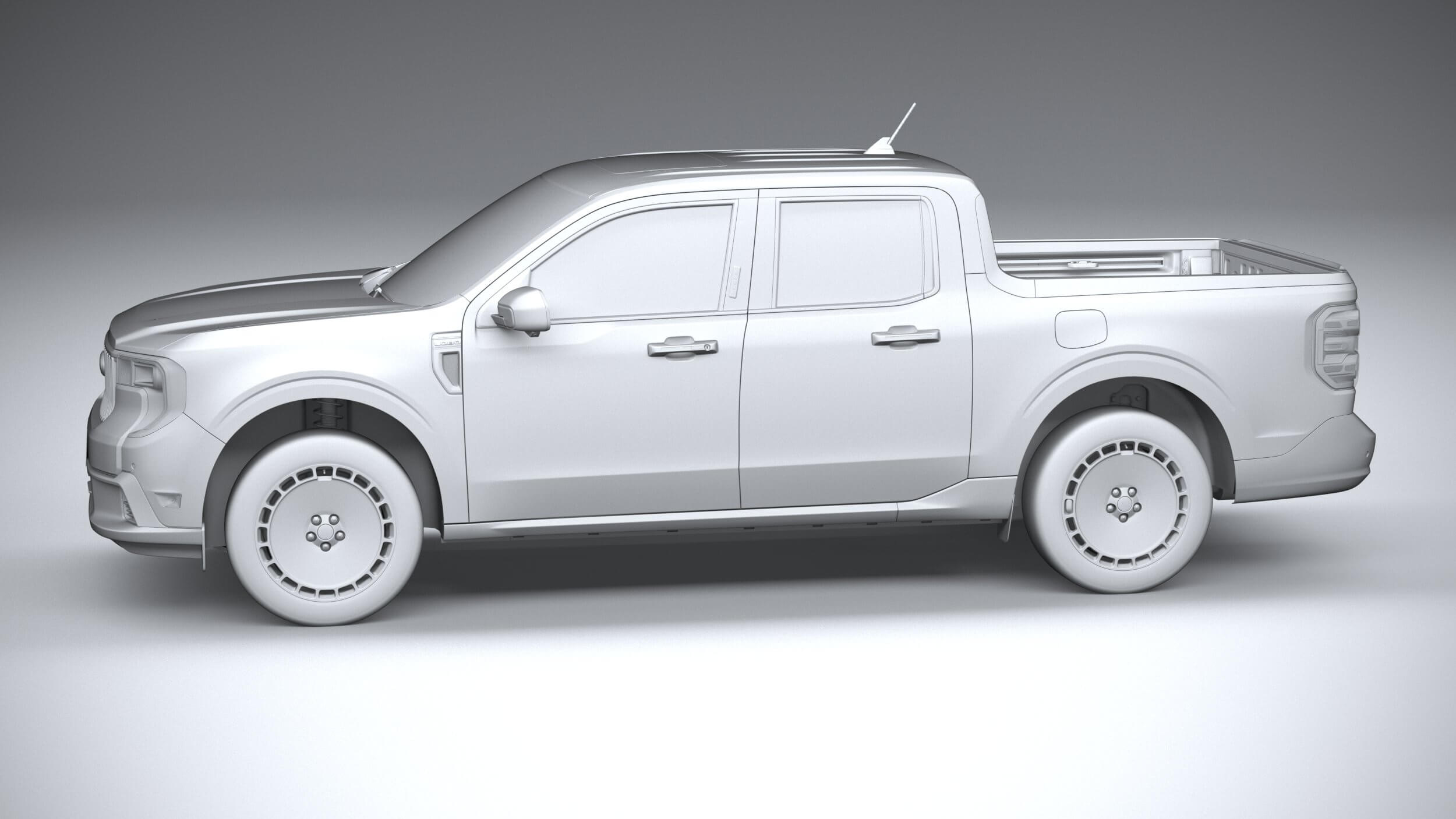 Ford Maverick Lobo 2025 - 3D Model by SQUIR