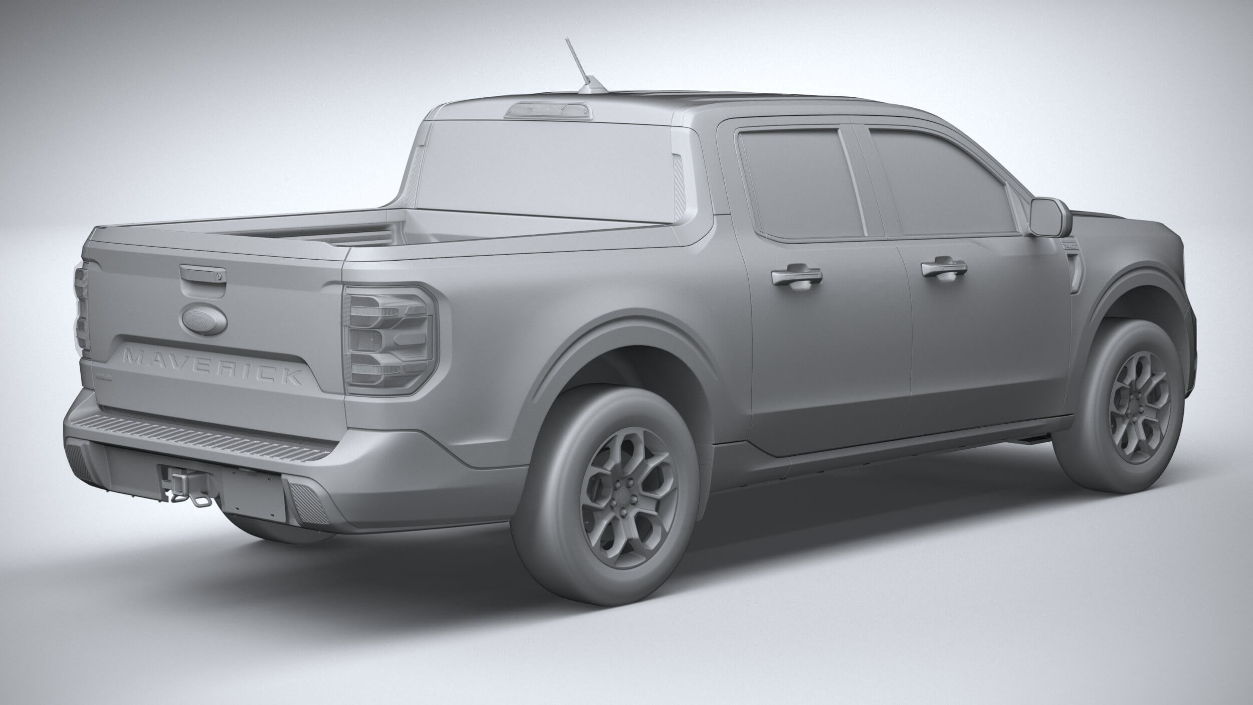 Ford Maverick XLT 2022 - 3D Model by SQUIR