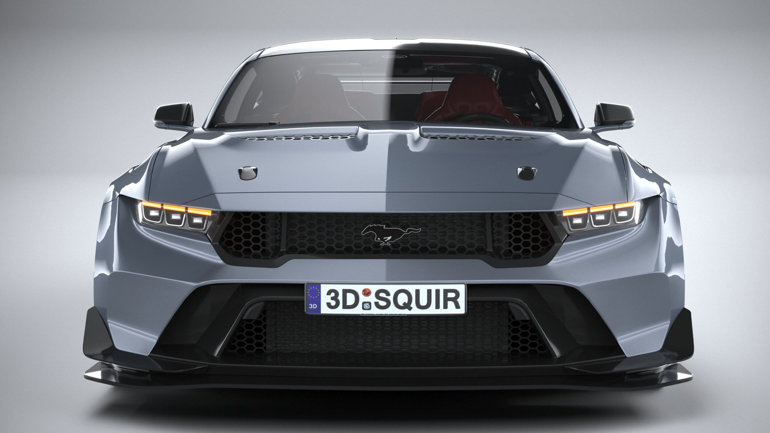 Ford Mustang GTD 2025 Low Poly - 3D Model by SQUIR