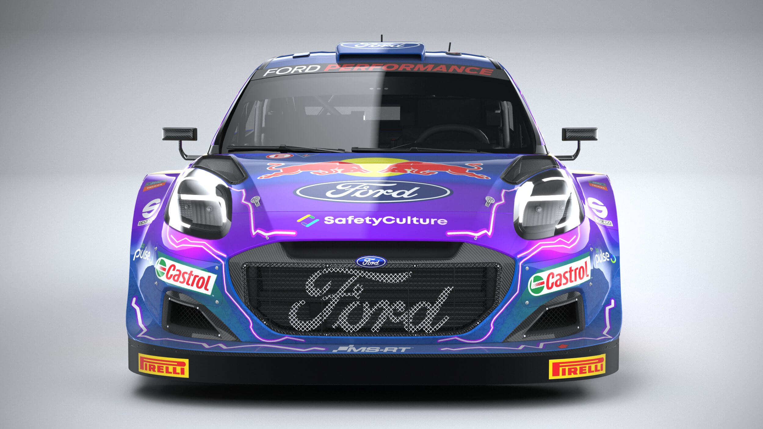 Ford Puma M-Sport WRC Hybrid Rally1 2022 Low Poly 3D Model by SQUIR