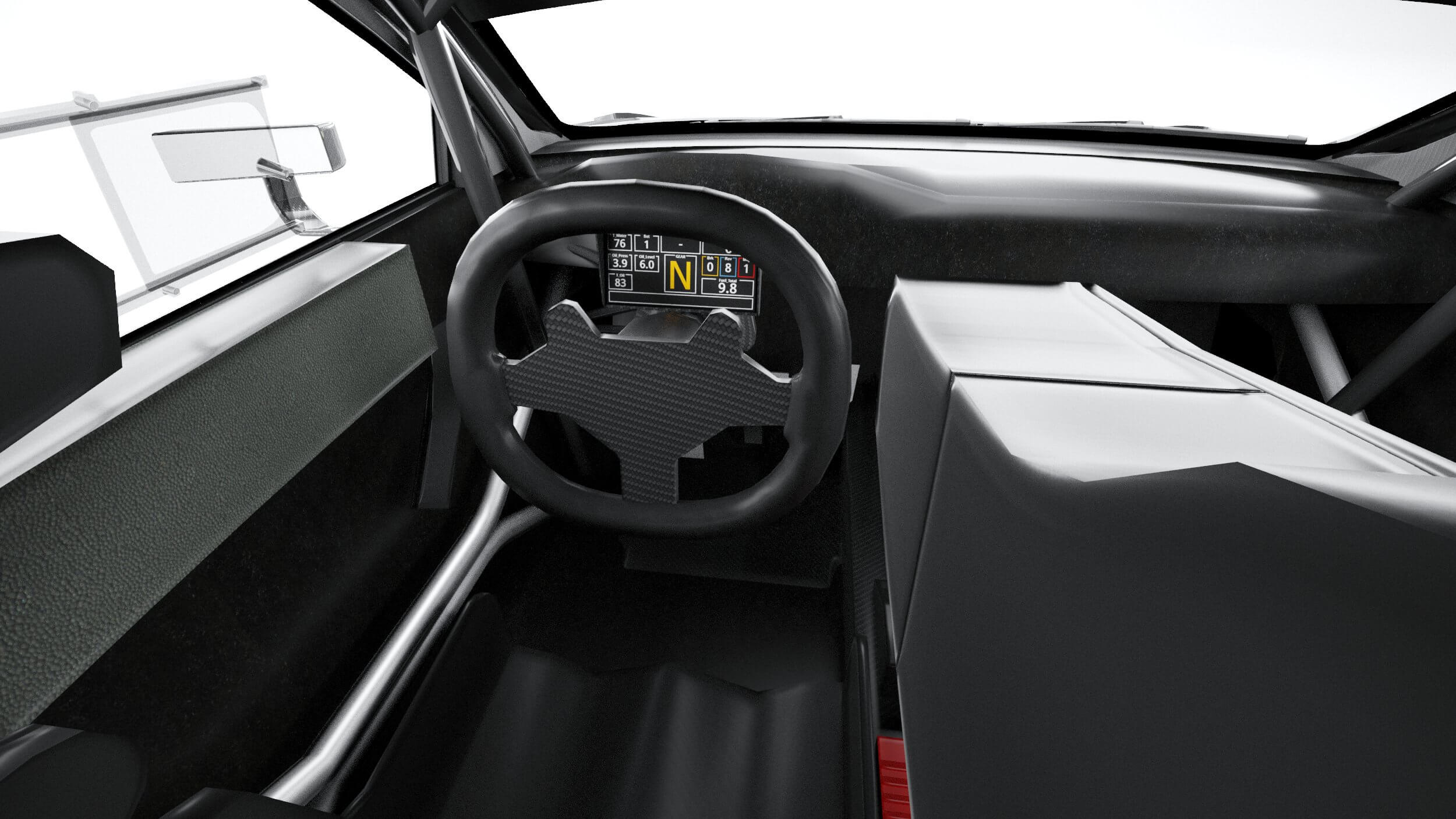 Ford Puma M-Sport WRC Hybrid Rally1 2022 Low Poly 3D Model by SQUIR