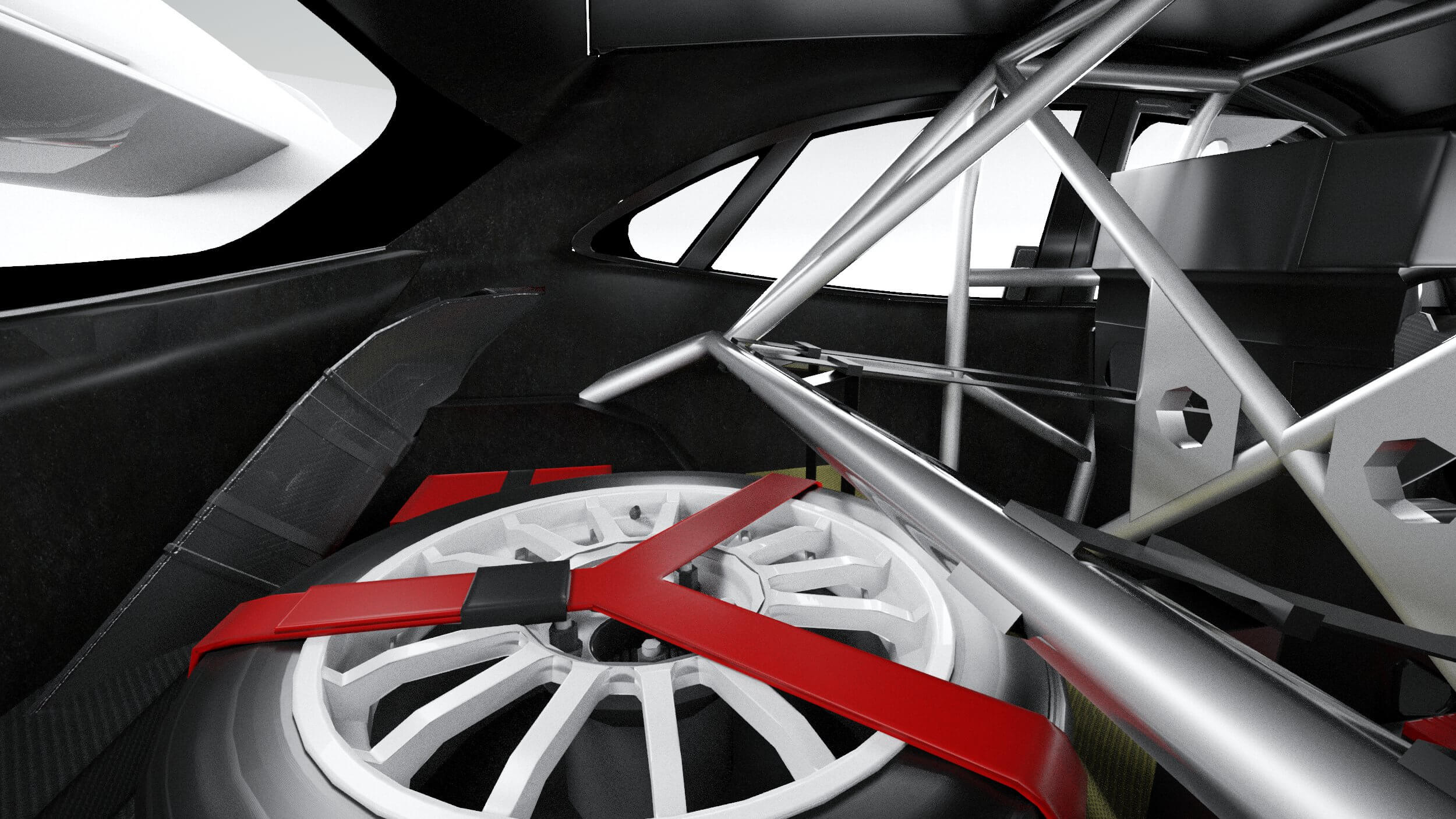 Ford Puma M-Sport WRC Hybrid Rally1 2022 Low Poly 3D Model by SQUIR
