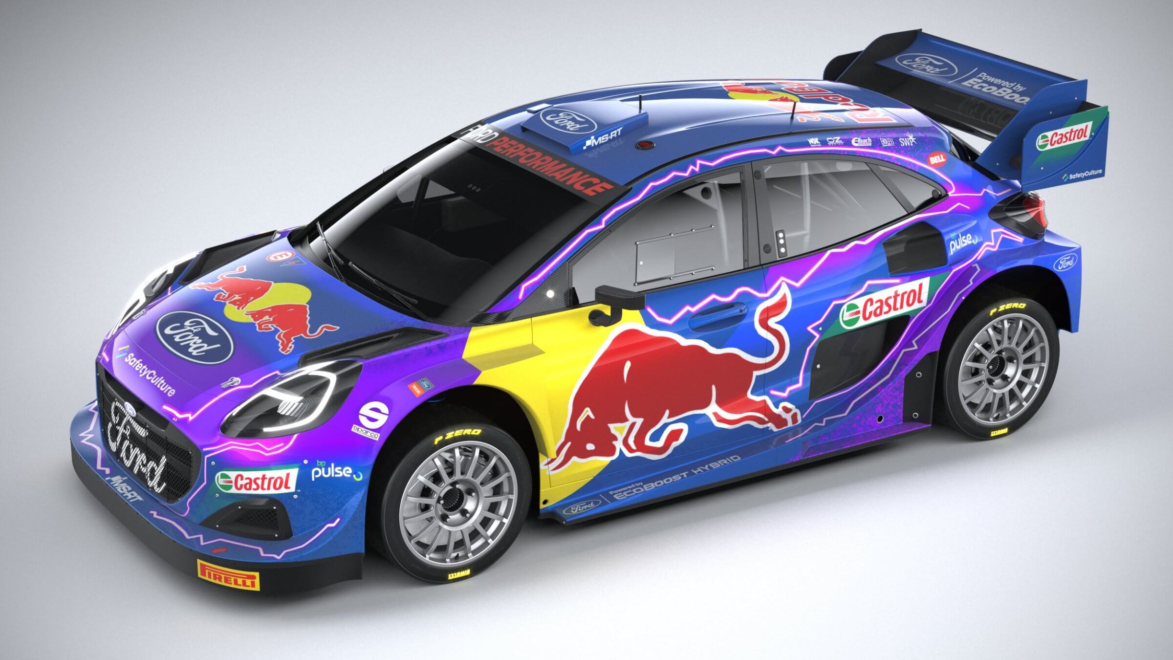 Ford Puma M-Sport WRC Hybrid Rally1 2022 3D Model by SQUIR