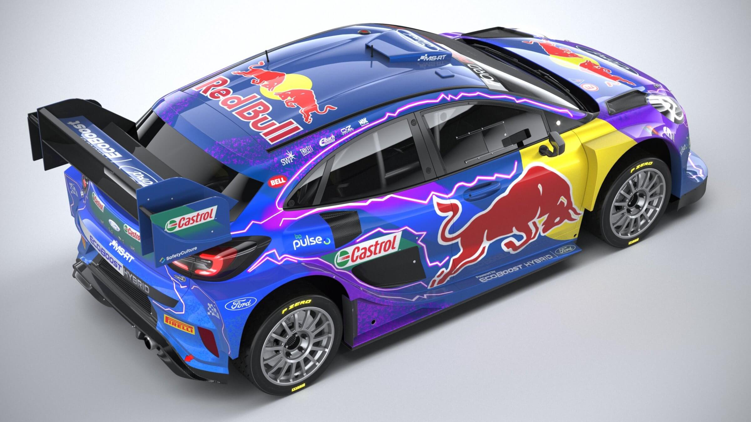 Ford Puma M-Sport WRC Hybrid Rally1 2022 3D Model by SQUIR