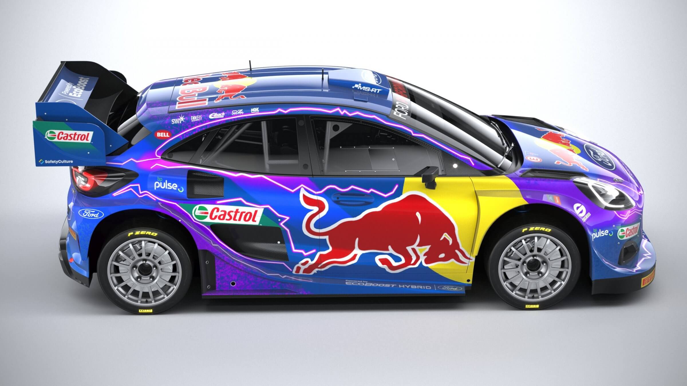 Ford Puma M-Sport WRC Hybrid Rally1 2022 3D Model by SQUIR