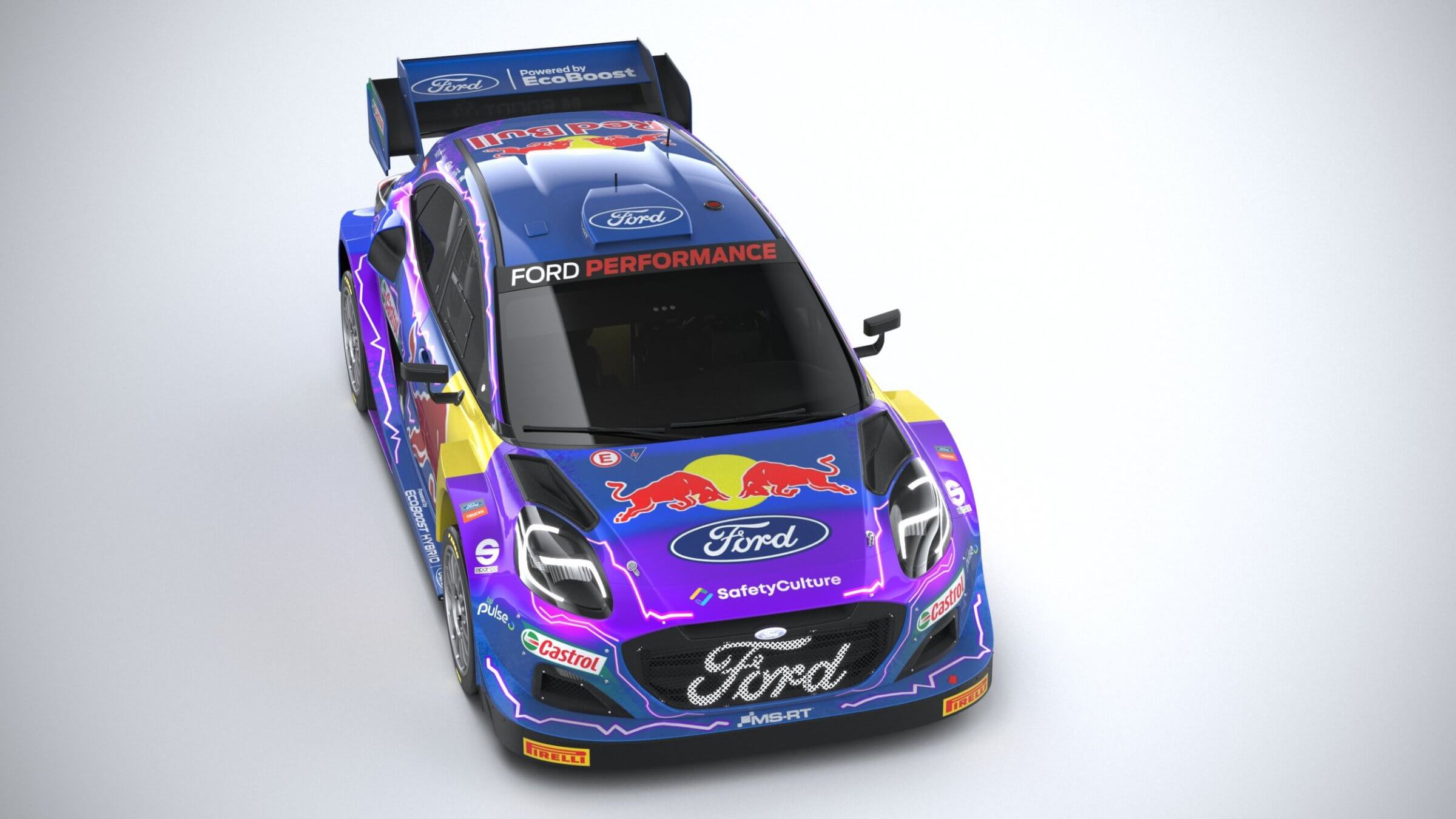 Ford Puma M-Sport WRC Hybrid Rally1 2022 3D Model by SQUIR